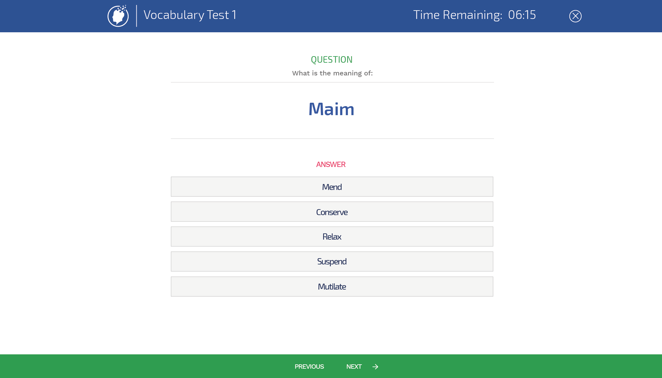 The Ultimate Vocabulary Test Phonepowen